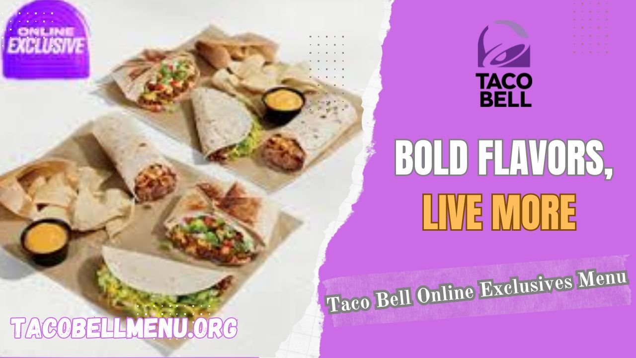 Taco Bell Exclusives Online Menu (2026): Pictures and Prices