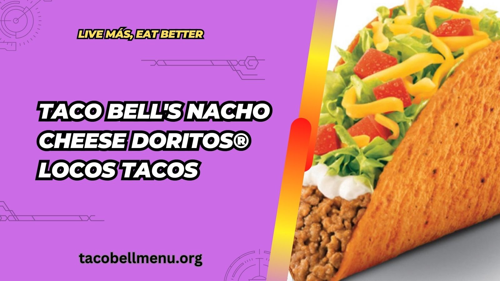 Taco Bell's Nacho Cheese Doritos® Locos Tacos (2026)