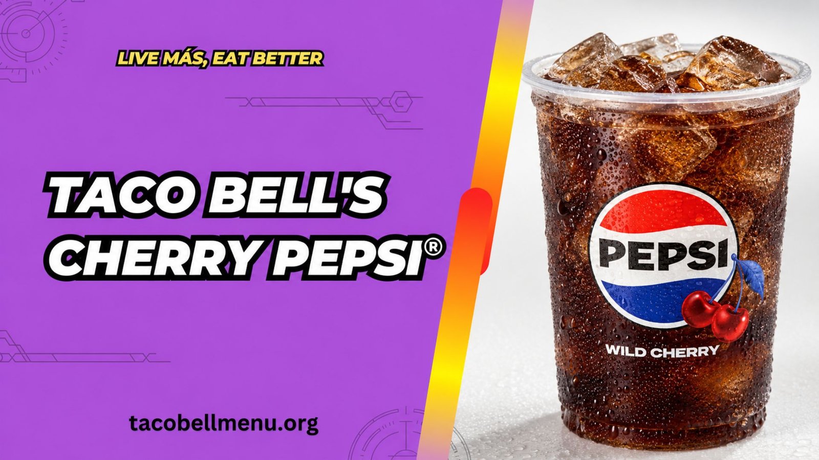 Taco Bell Cherry Pepsi: Calories, Price & Nutrition Facts